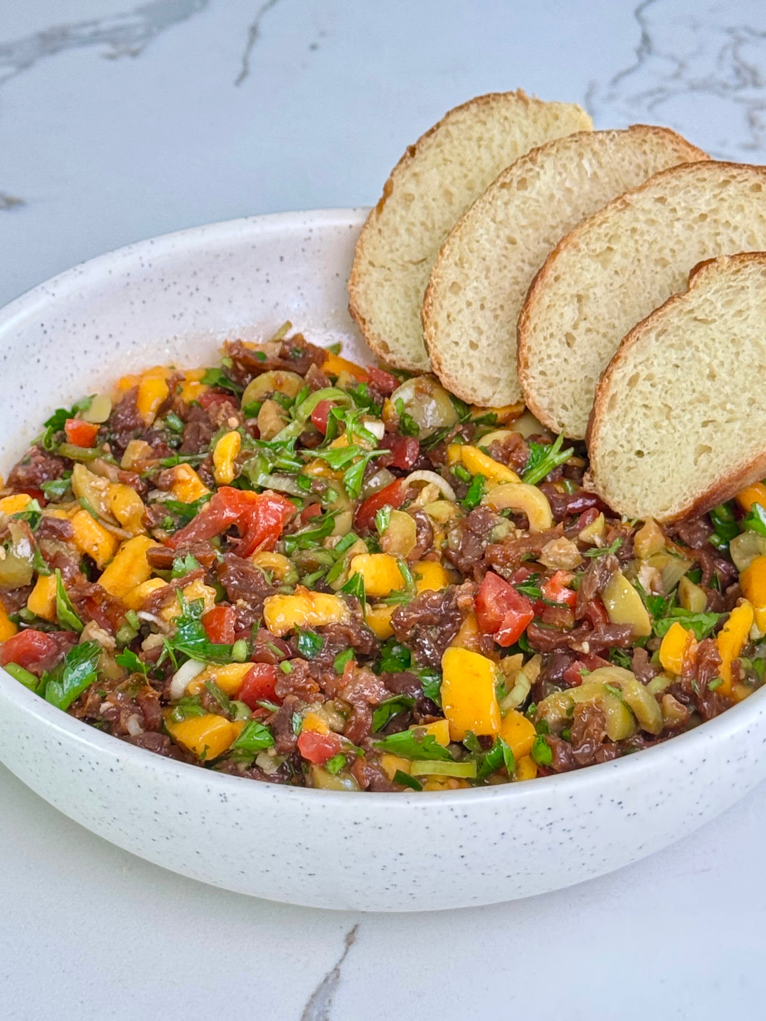 Zesty Mediterranean Salsa – Splash Of Goodness